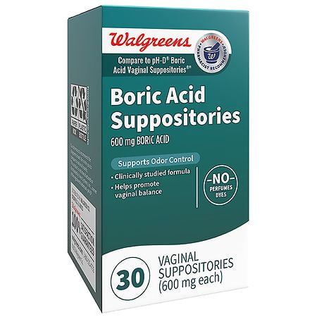 Boric Acid Suppositories in Feminine Care - Walmart.com