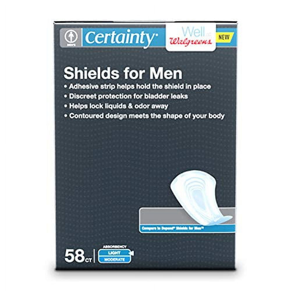 Walgreens Certainty Shields for Men (4) - Walmart.com