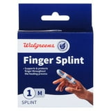 Walgreens Finger Splint Medium - 1.0 ea PKC OF 2 HSA/FSA Eligible ...