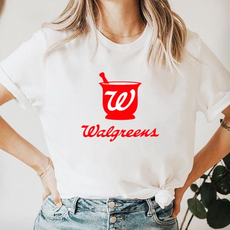 Walgreens Logo Pharmacy Health Wellness Funny Fan Tribute T-Shirt ...