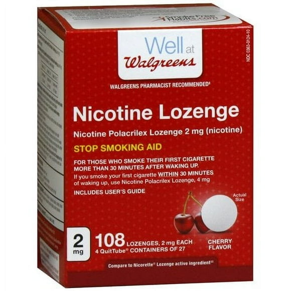 Nicotine Lozenges in Quit Smoking - Walmart.com