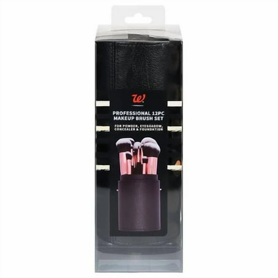 Walgreens Professional Makeup Brush Set - 12.0 ea - Walmart.com