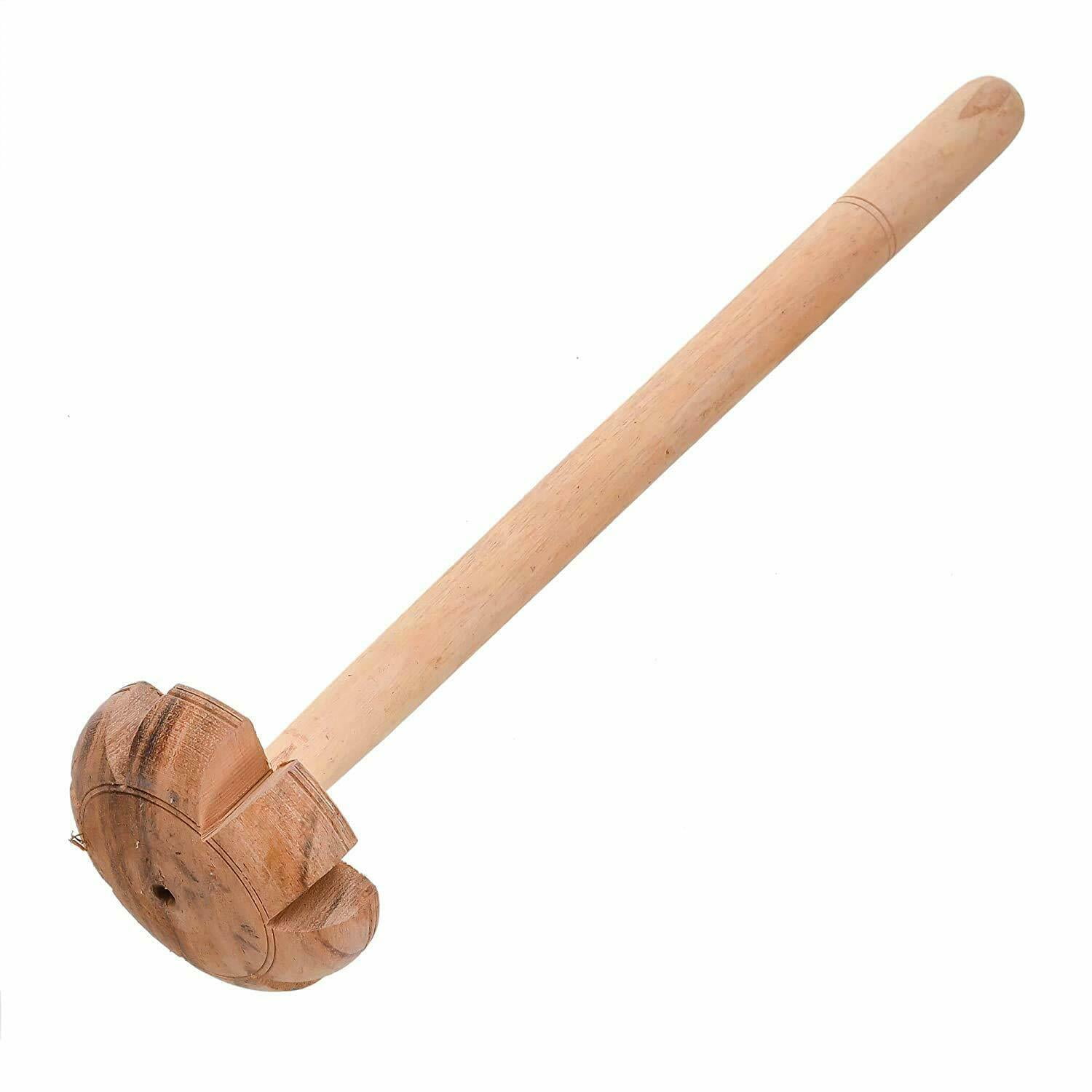 Walgrow Indian Handmade Wooden Cooking Utensil Beater/Ghotni/Mathani ...