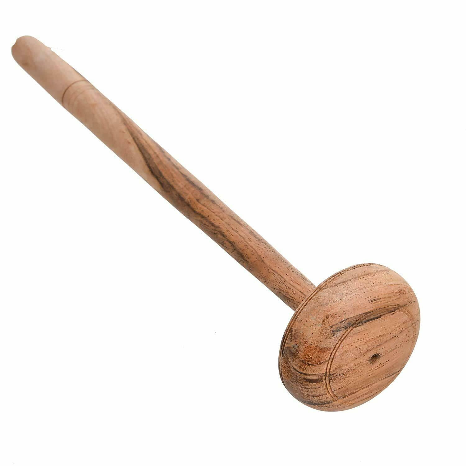 Walgrow Indian Handmade Wooden Cooking Utensil Masher - Walmart.com
