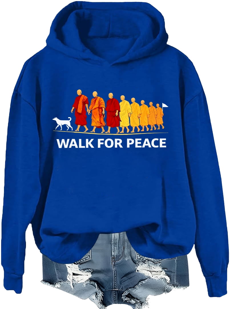 Walk For Peace Hoodie Walk For Peace Shirt For Women Man 2026 World ...