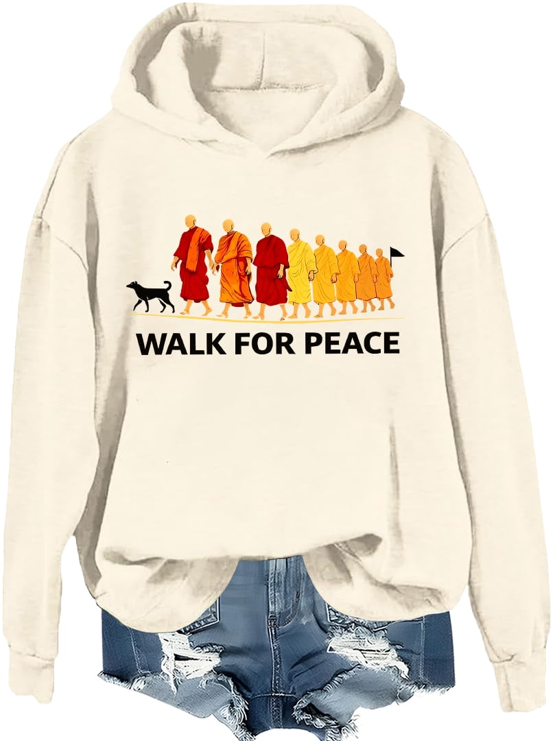Walk For Peace Hoodie Walk For Peace Shirt For Women Man 2026 World ...