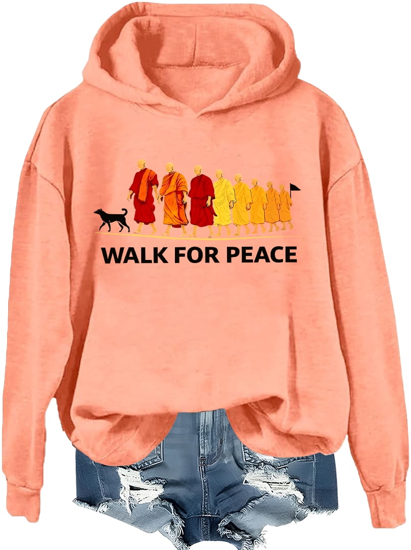 Walk For Peace Hoodie Walk For Peace Shirt For Women Man 2026 World ...