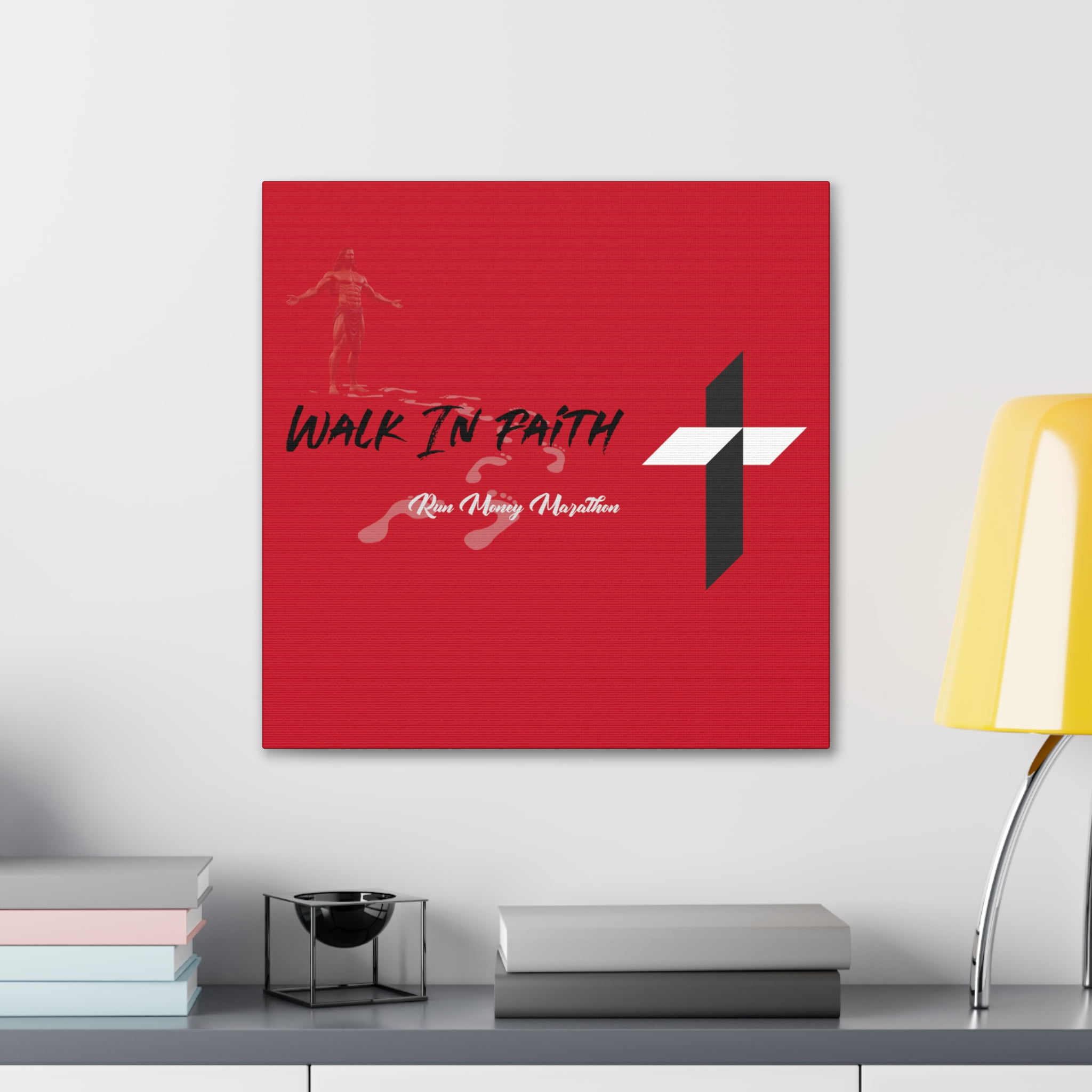 Walk In Faith Wall Art Canvas Gallery Wraps - Walmart.com