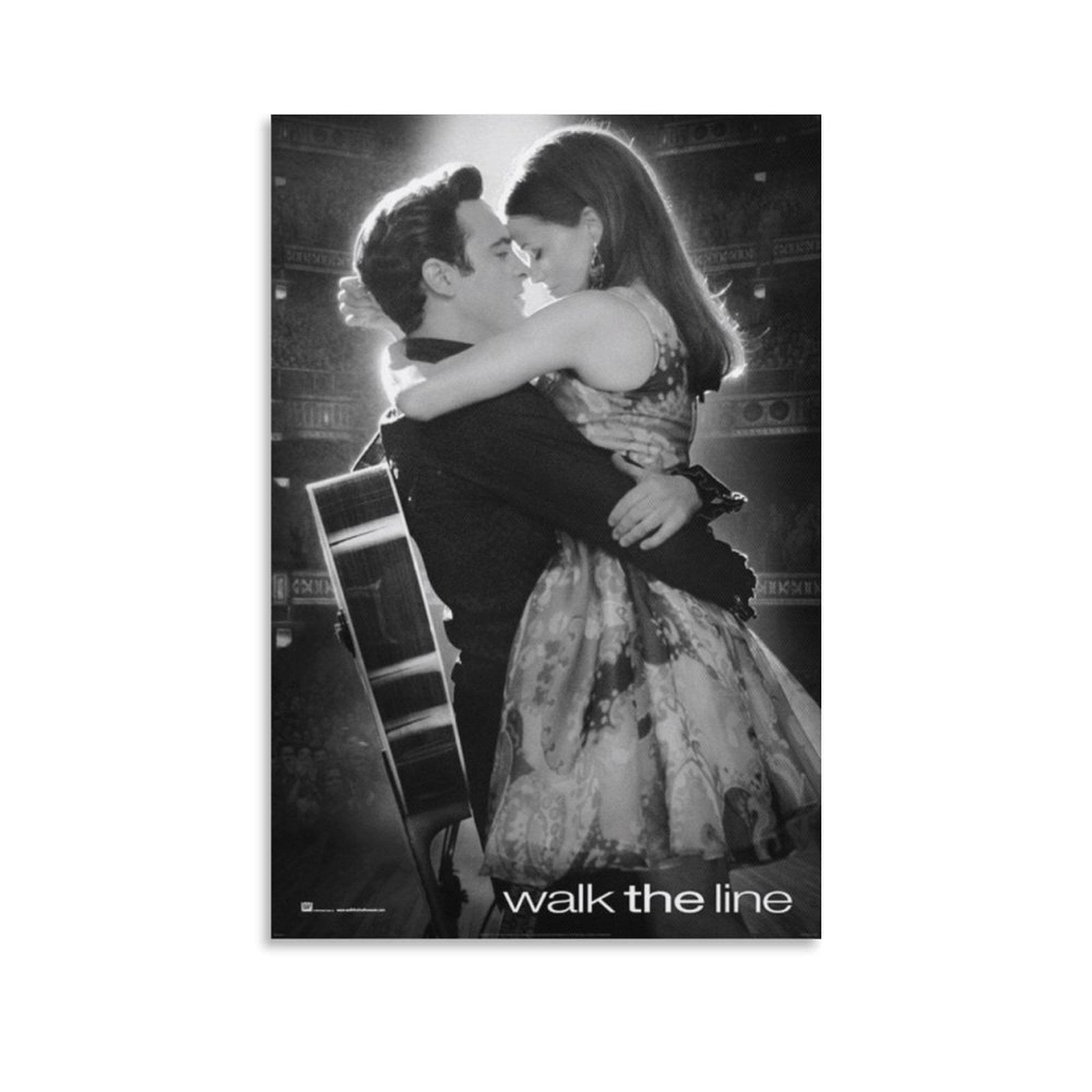 Walk The Line Movie Poster Poster Decorative Painting Canvas Wall Art ...