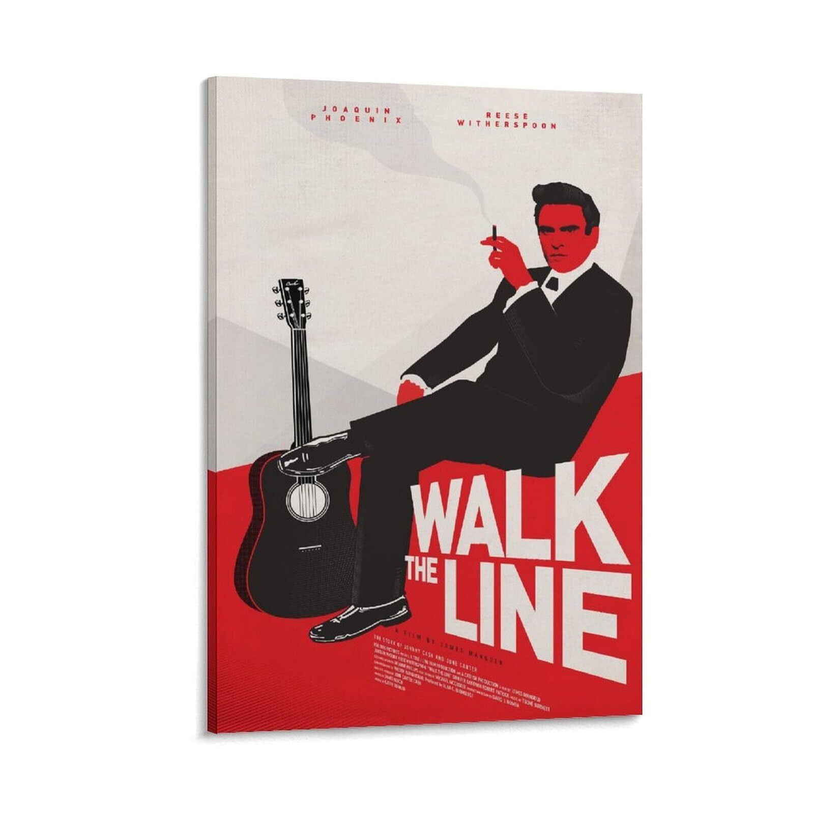 Walk The Line Movie Poster Room Posters Wall Art Picture Room Decor ...