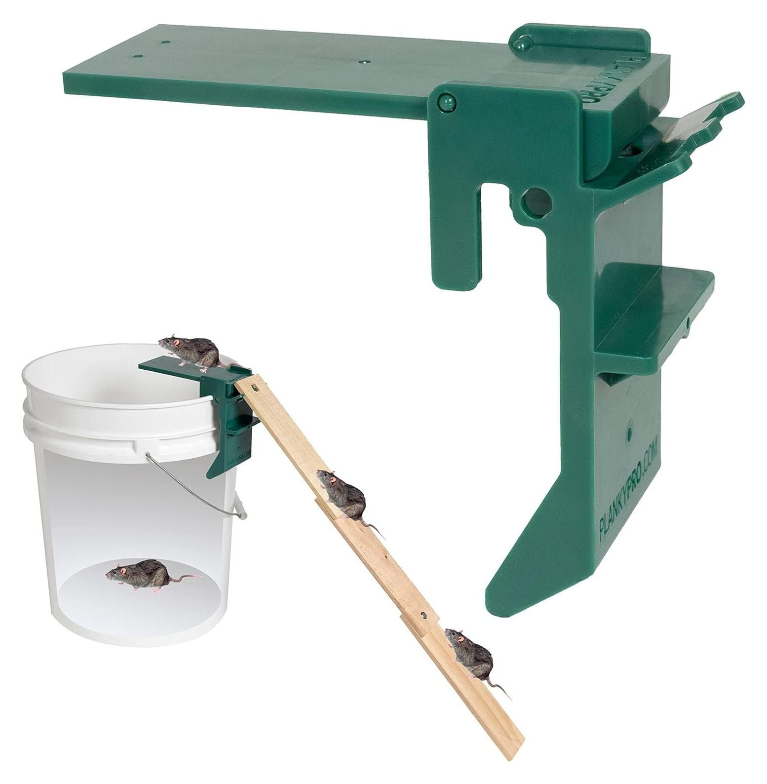 Cintbllter Walk The Plank Bucket Mouse Trap, Waterproof, Durable, Auto ...