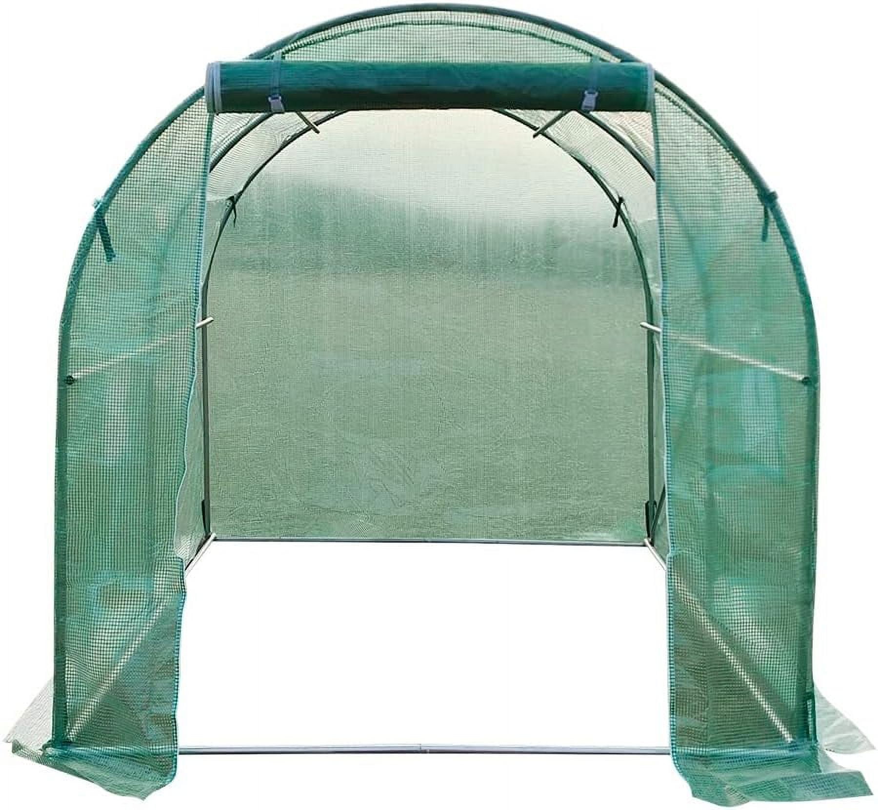 Walk in Tunnel Greenhouse 6.5x6.5x6.5FT Tunnel Patio Garden Polytunnel ...