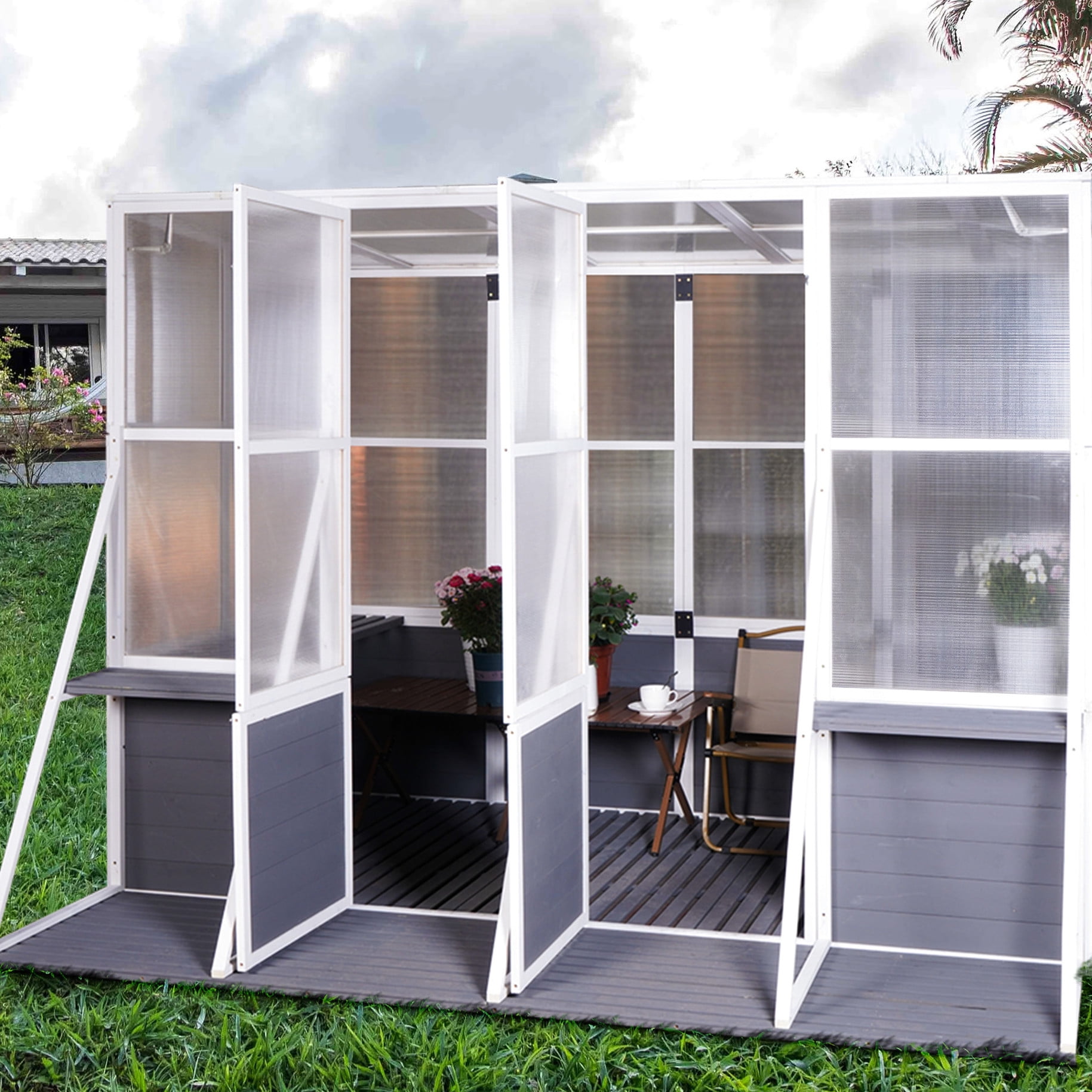 Walk-in Design - Large Storage Space for Tools - Backyard - Flexibly ...