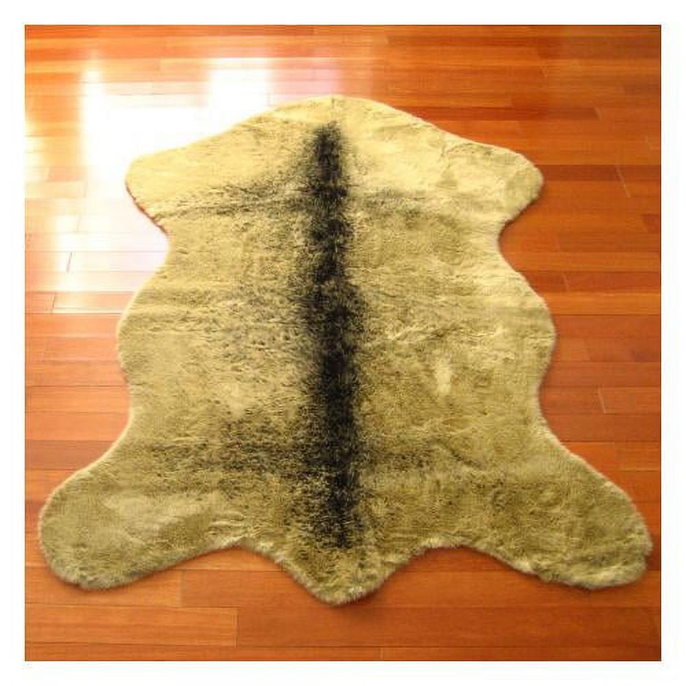 Walk on Me Rugs Grizzly Bear Pelt Area Rug Grizzly 3'3" x 4'7 ...