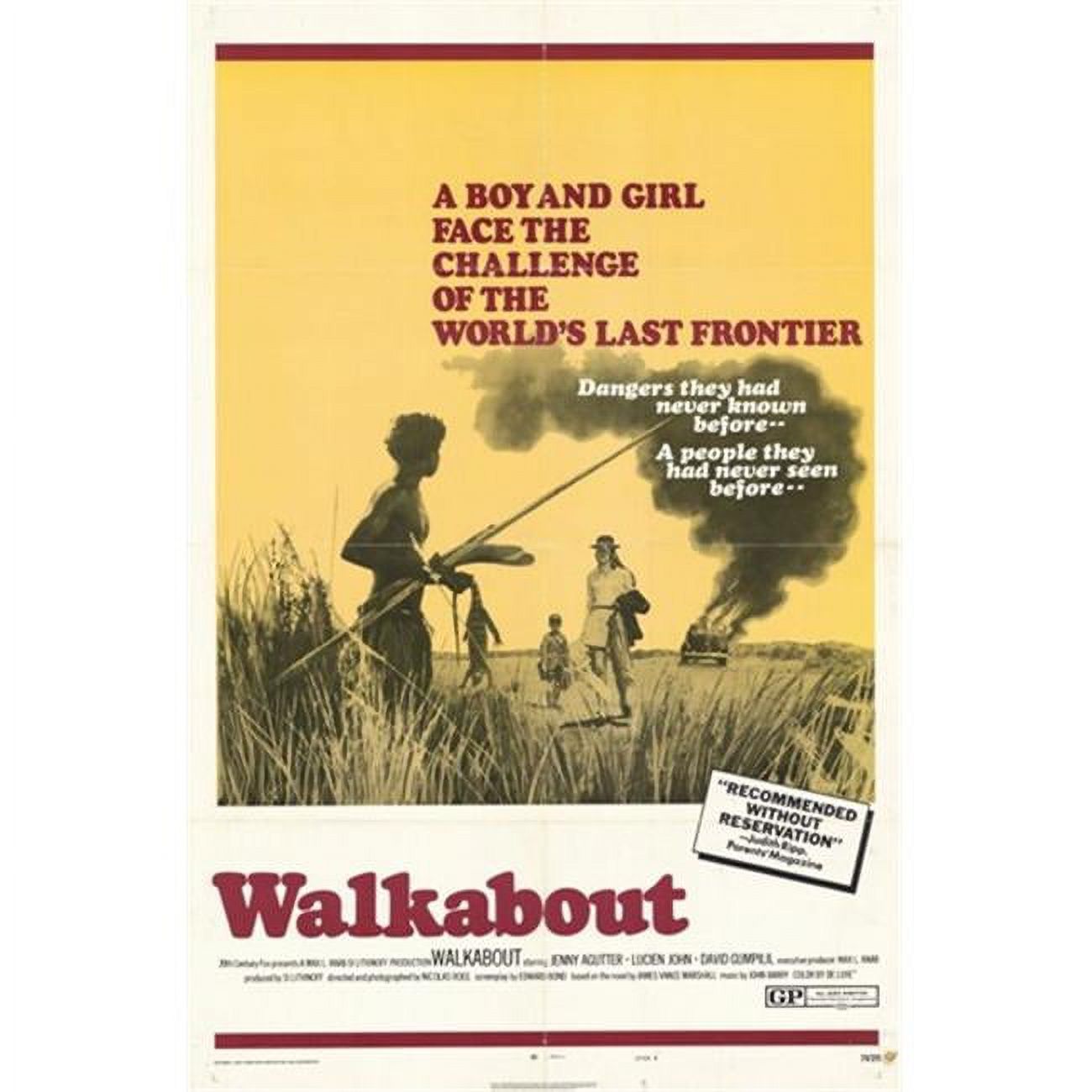 Walkabout Movie Poster - 11 x 17 in. - Walmart.com