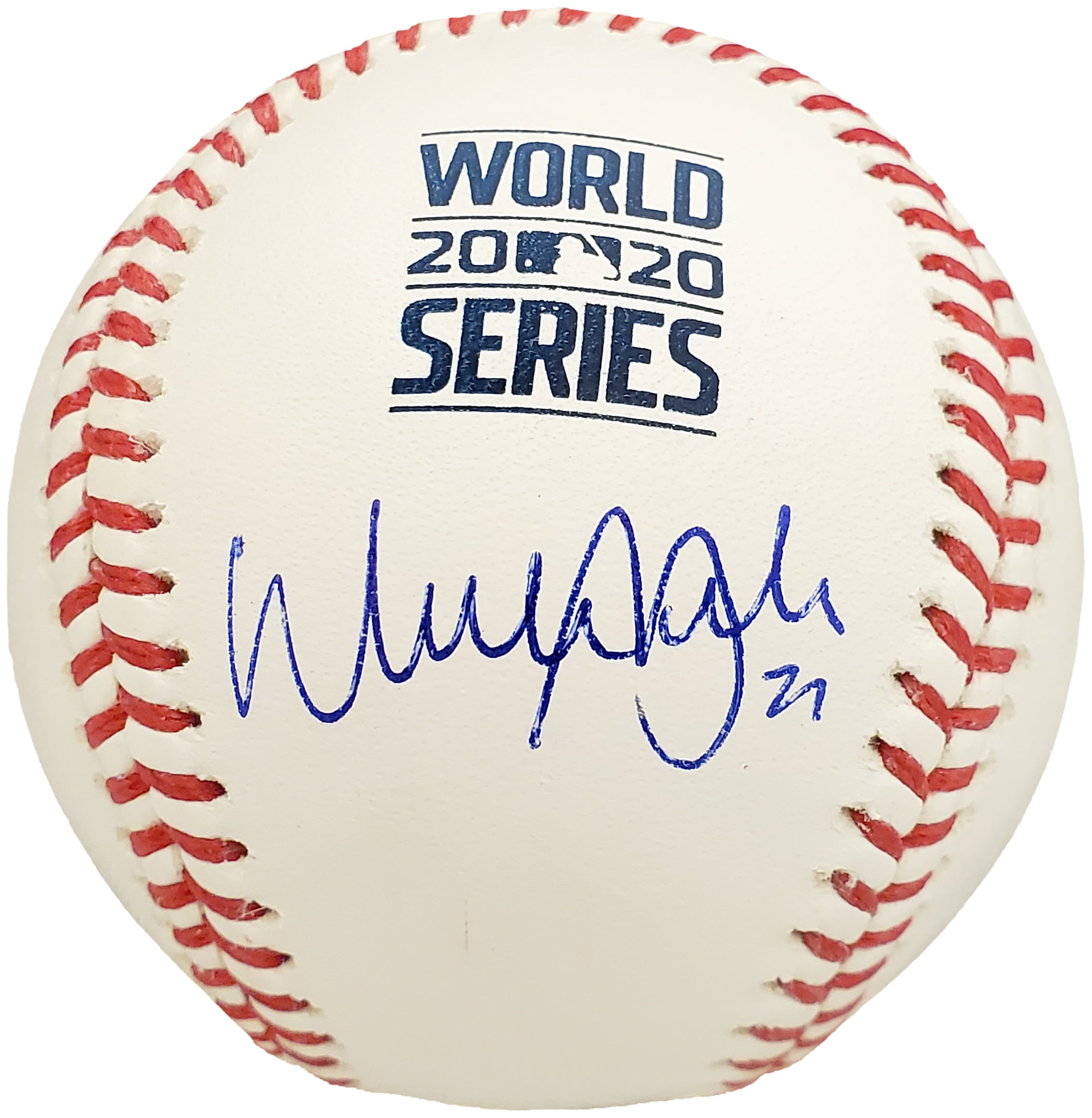 Walker Buehler Autographed Official 2020 World Series Baseball Los ...