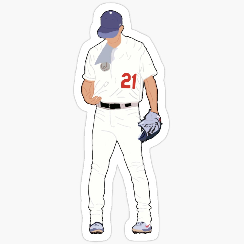 Walker Buehler La 21 Sticker Baseball Sticker, Football Sticker ...