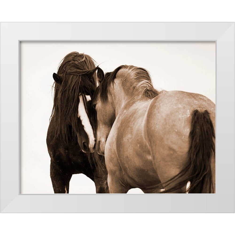 Walker, Carol 14x12 White Modern Wood Framed Museum Art Print Titled ...