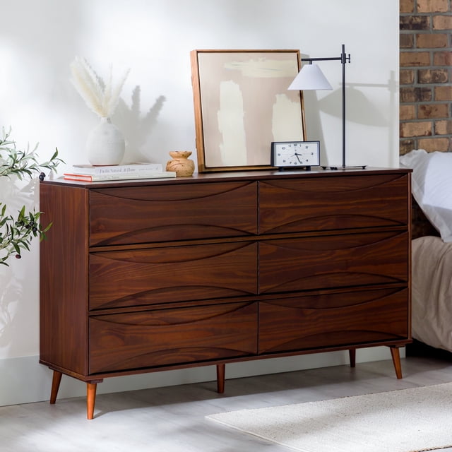 Walker Edison Dresser | Wooden dressers for interior design - Walmart ...