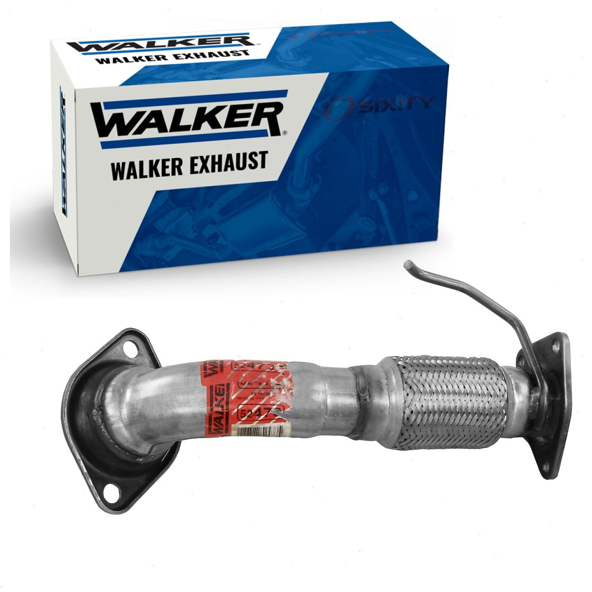 Walker Exhaust Pipe compatible with Honda Accord 2.4L L4 2008-2012 ...