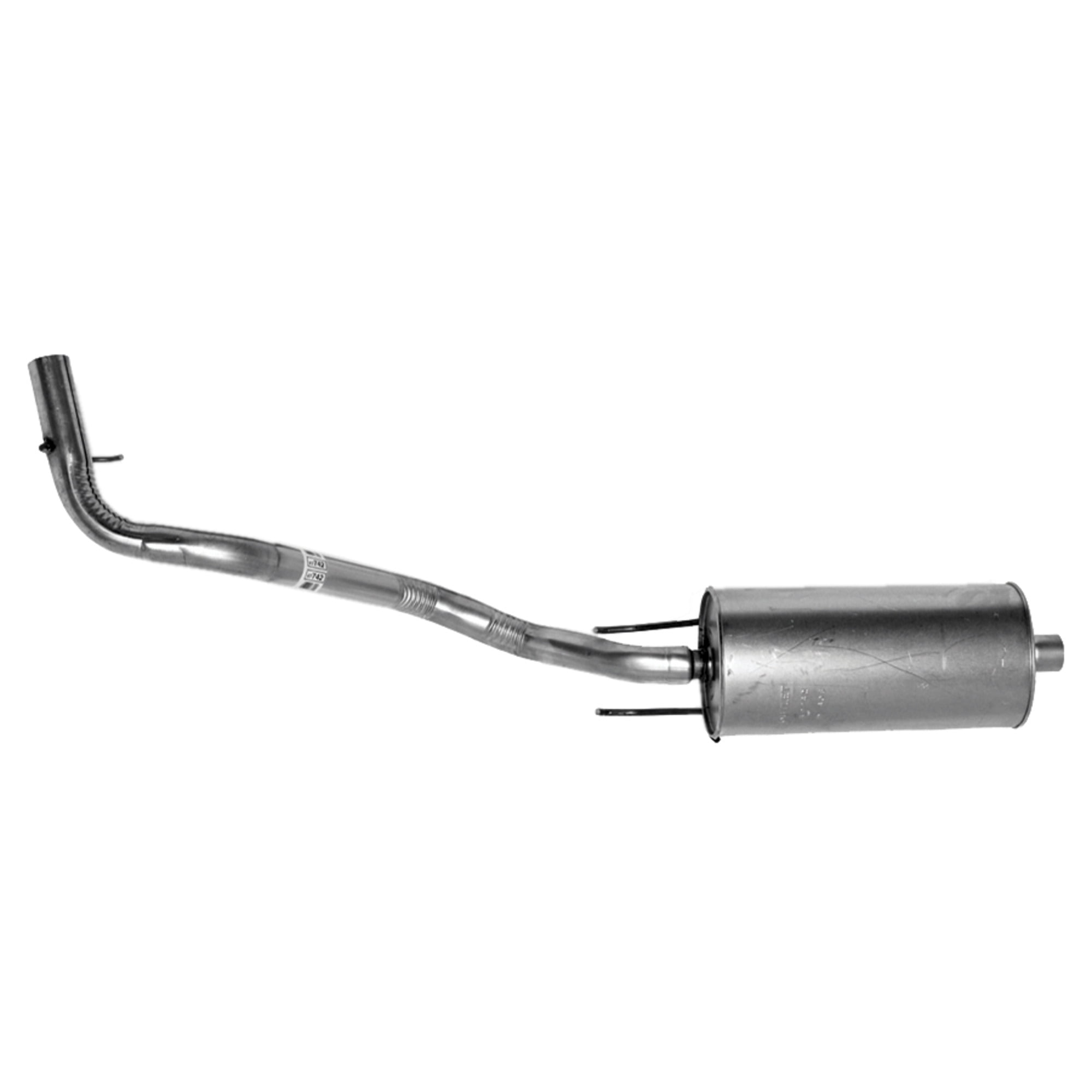 Walker Exhaust Quiet-Flow SS 47742 Exhaust Muffler Assembly Fits select ...