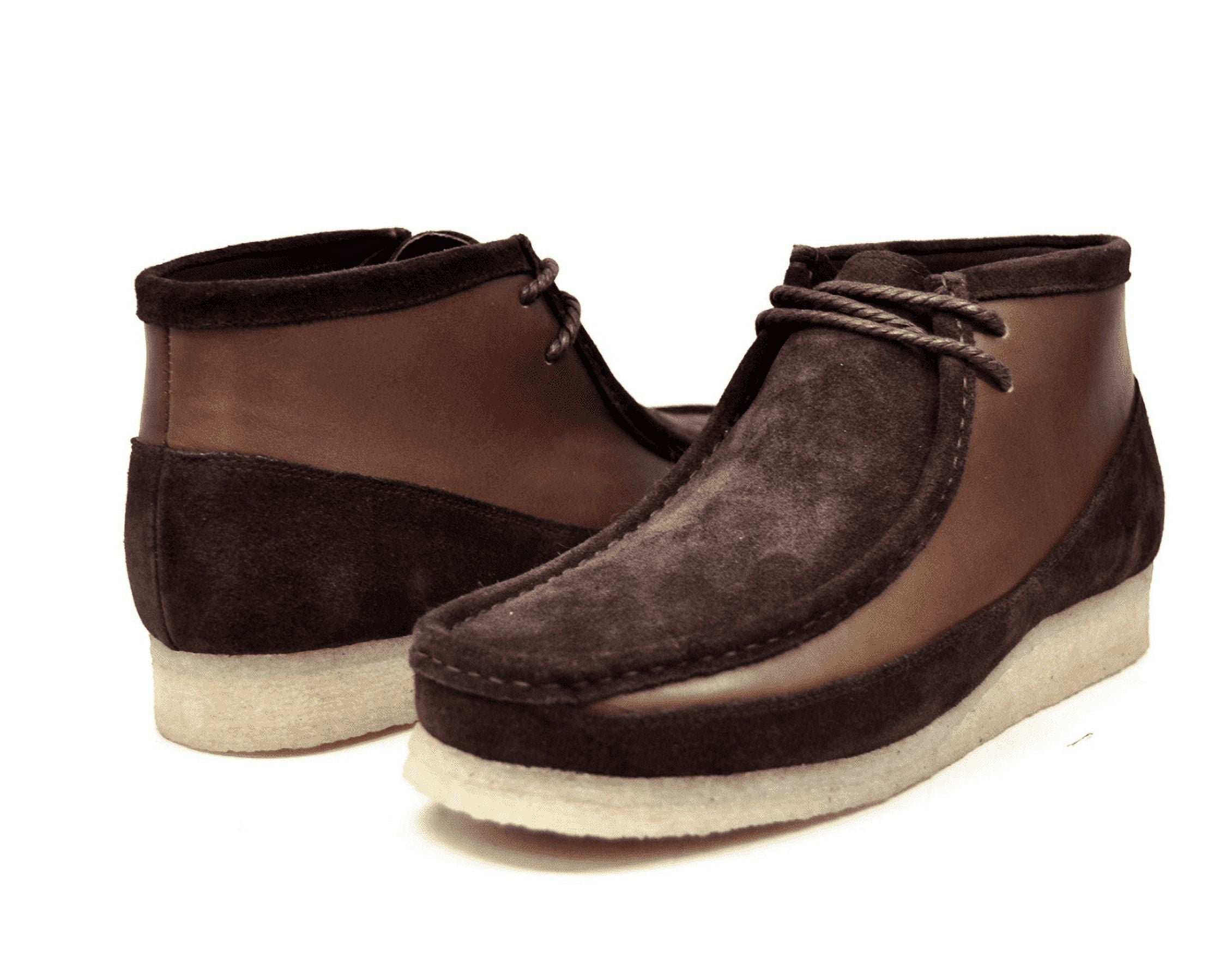 Walker Luxurious Suede & Leather Mens Casual Shoe with Crepe Sole ...