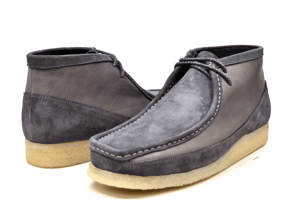 Walker Luxurious Suede & Leather Mens Casual Shoe with Crepe Sole ...