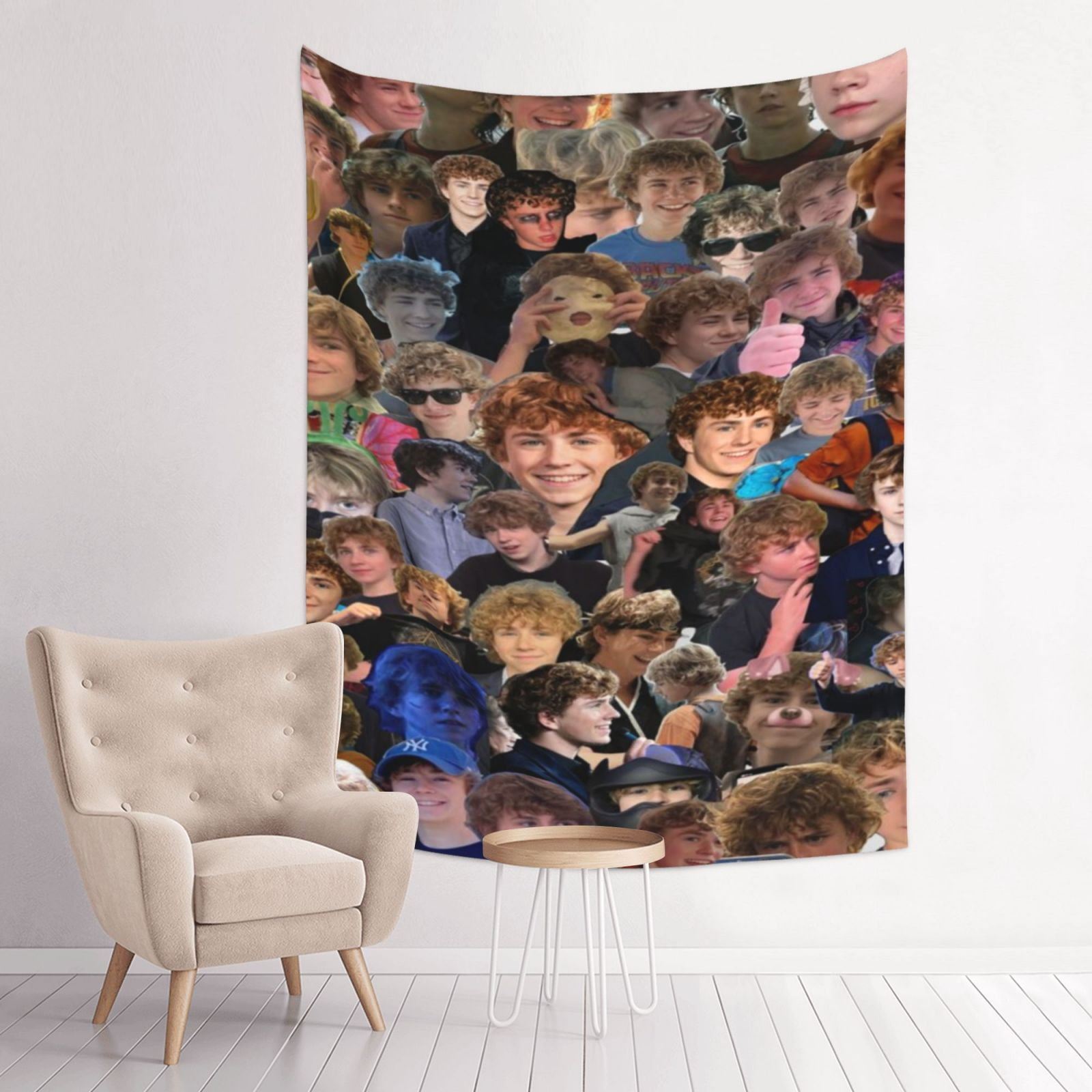 Walker Scobell Tapestry Anime Poster Large Background Wall Art Bedroom ...