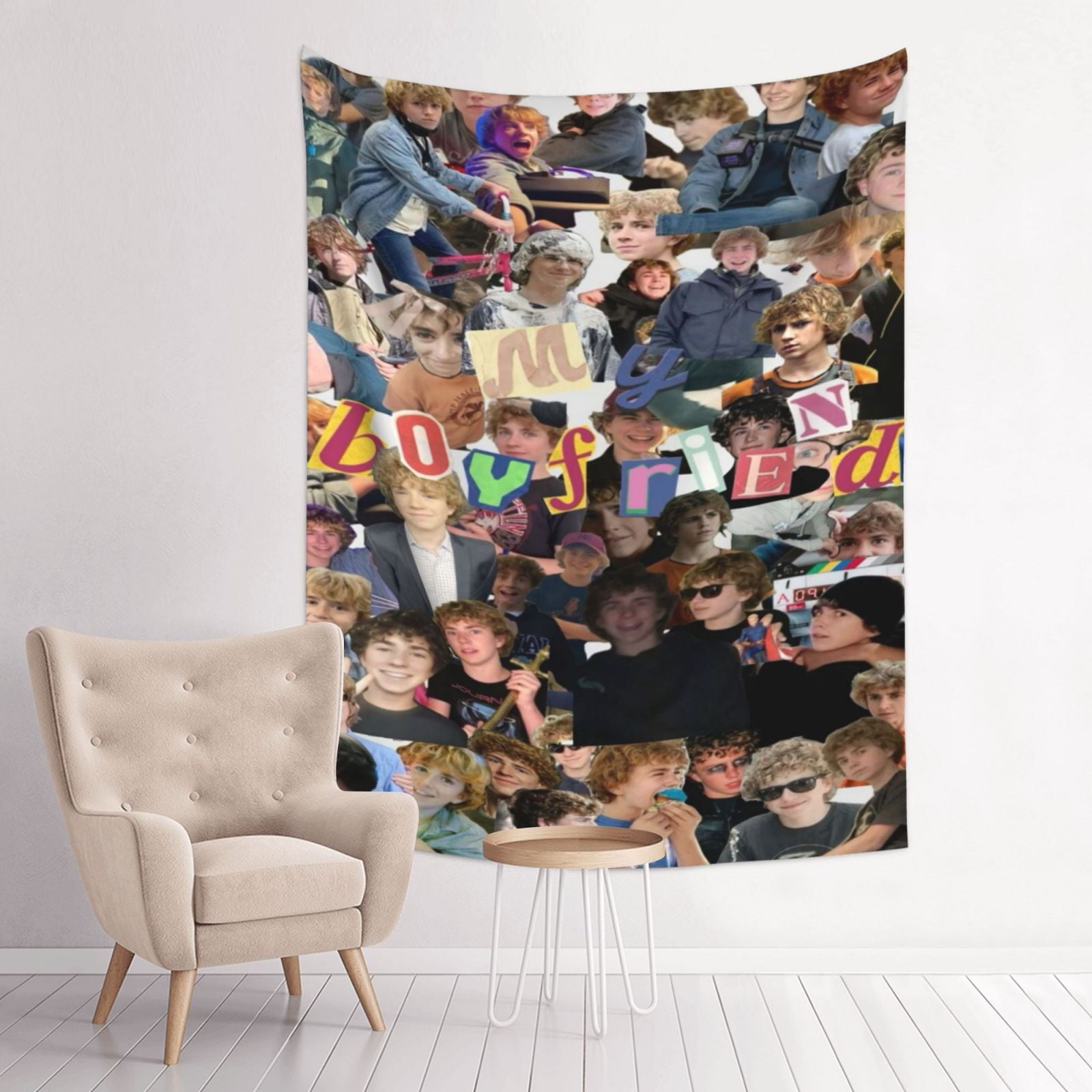 Walker Scobell Tapestry Anime Poster Large Background Wall Art Bedroom ...