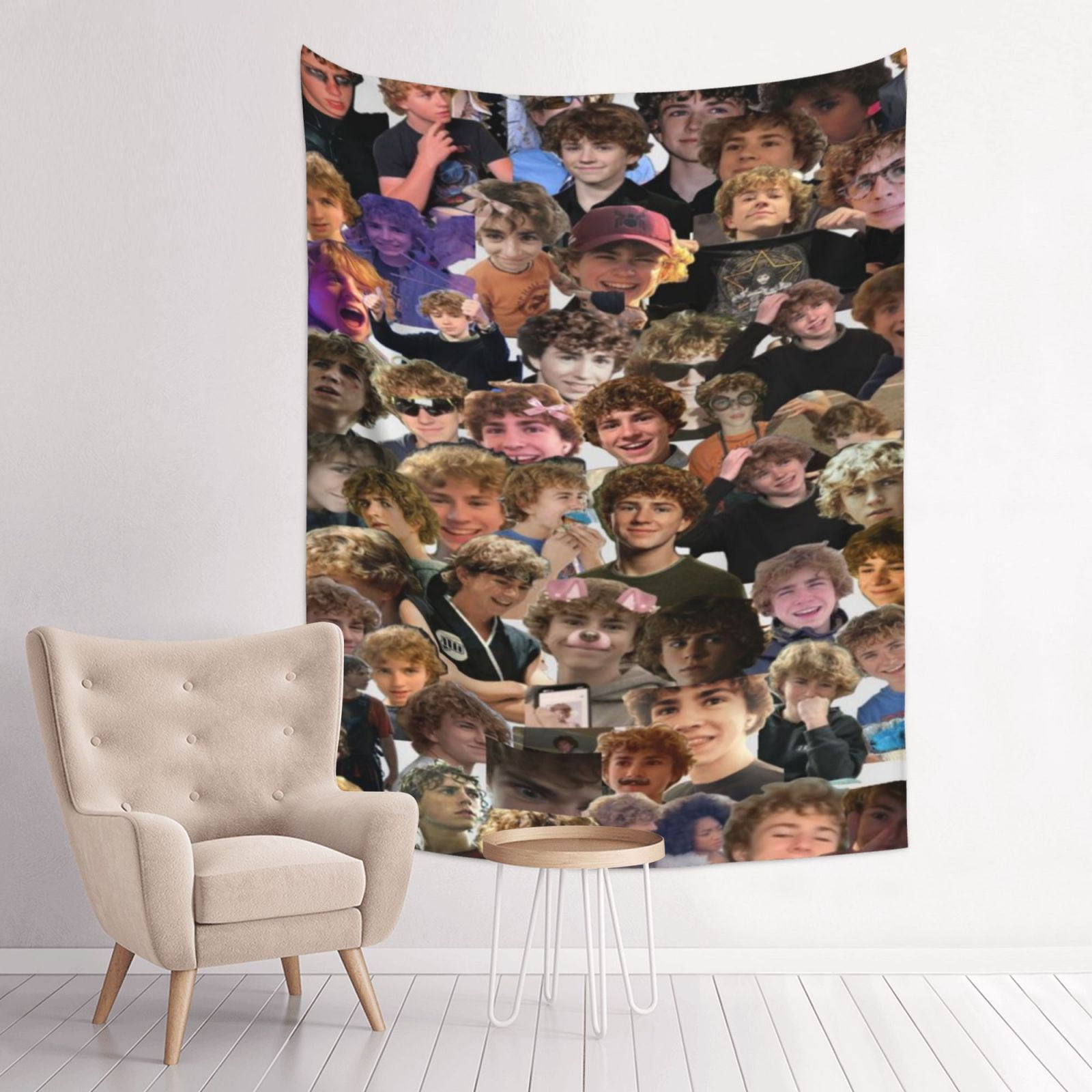 Walker Scobell Tapestry Anime Poster Large Background Wall Art Bedroom ...