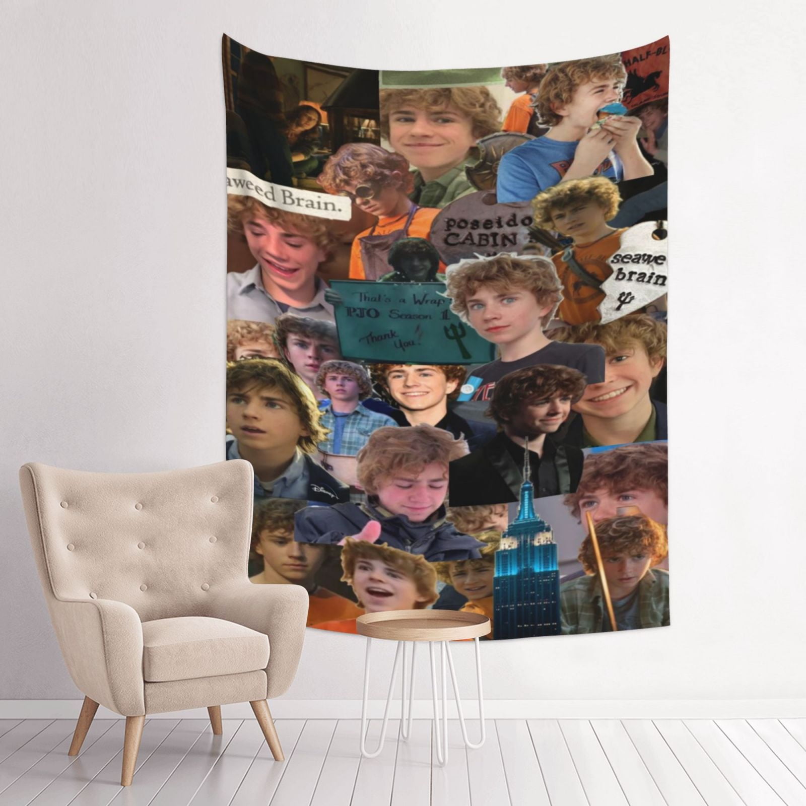 Walker Scobell Tapestry Anime Poster Large Background Wall Art Bedroom ...