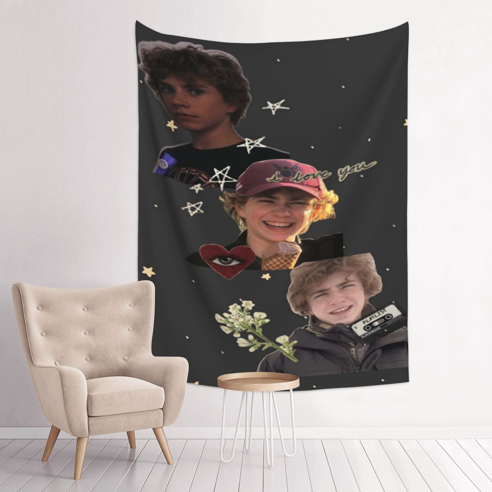 Walker Scobell Tapestry Anime Poster Large Background Wall Art Bedroom ...