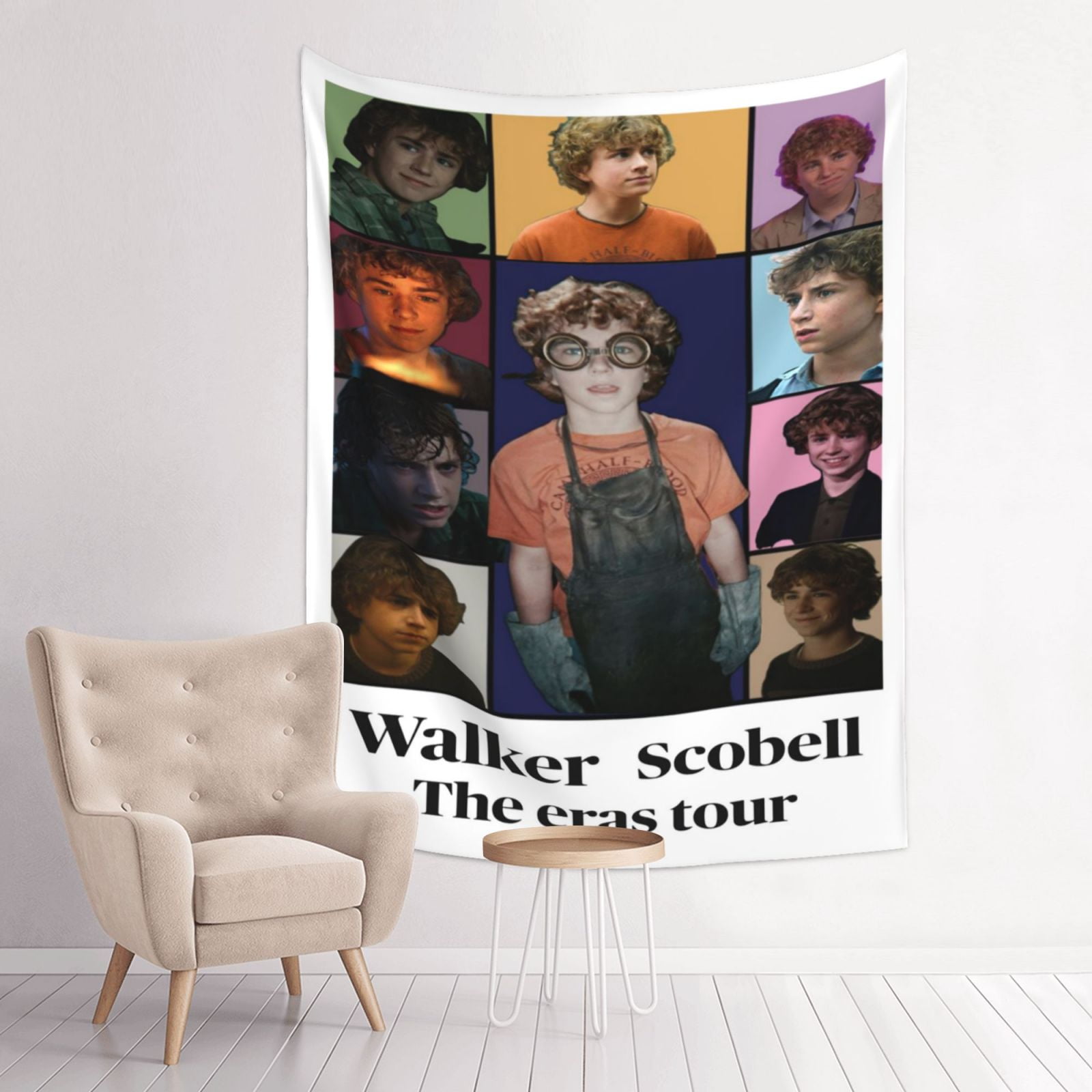 Walker Scobell Tapestry Anime Poster Large Background Wall Art Bedroom ...