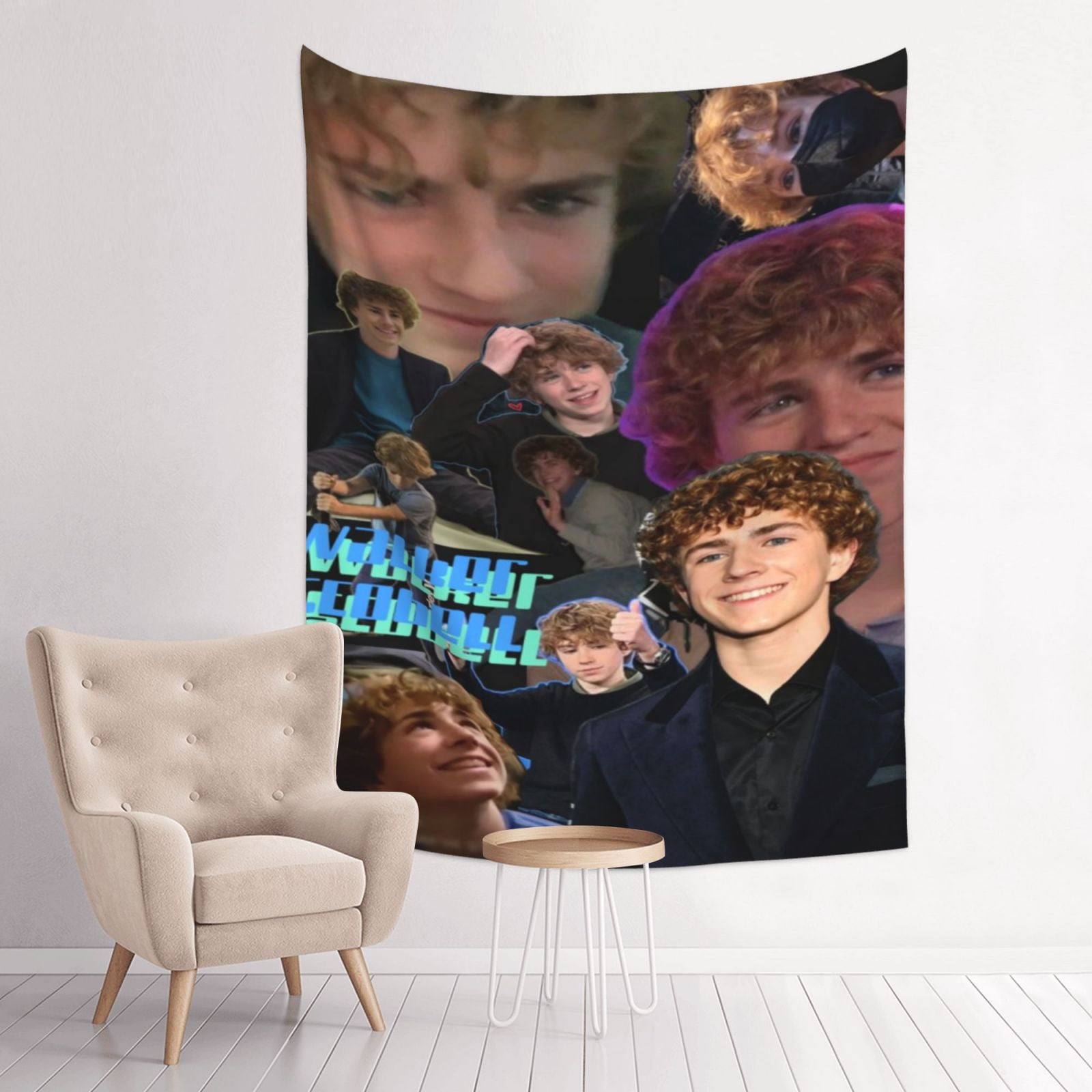 Walker Scobell Tapestry Anime Poster Large Background Wall Art Bedroom ...