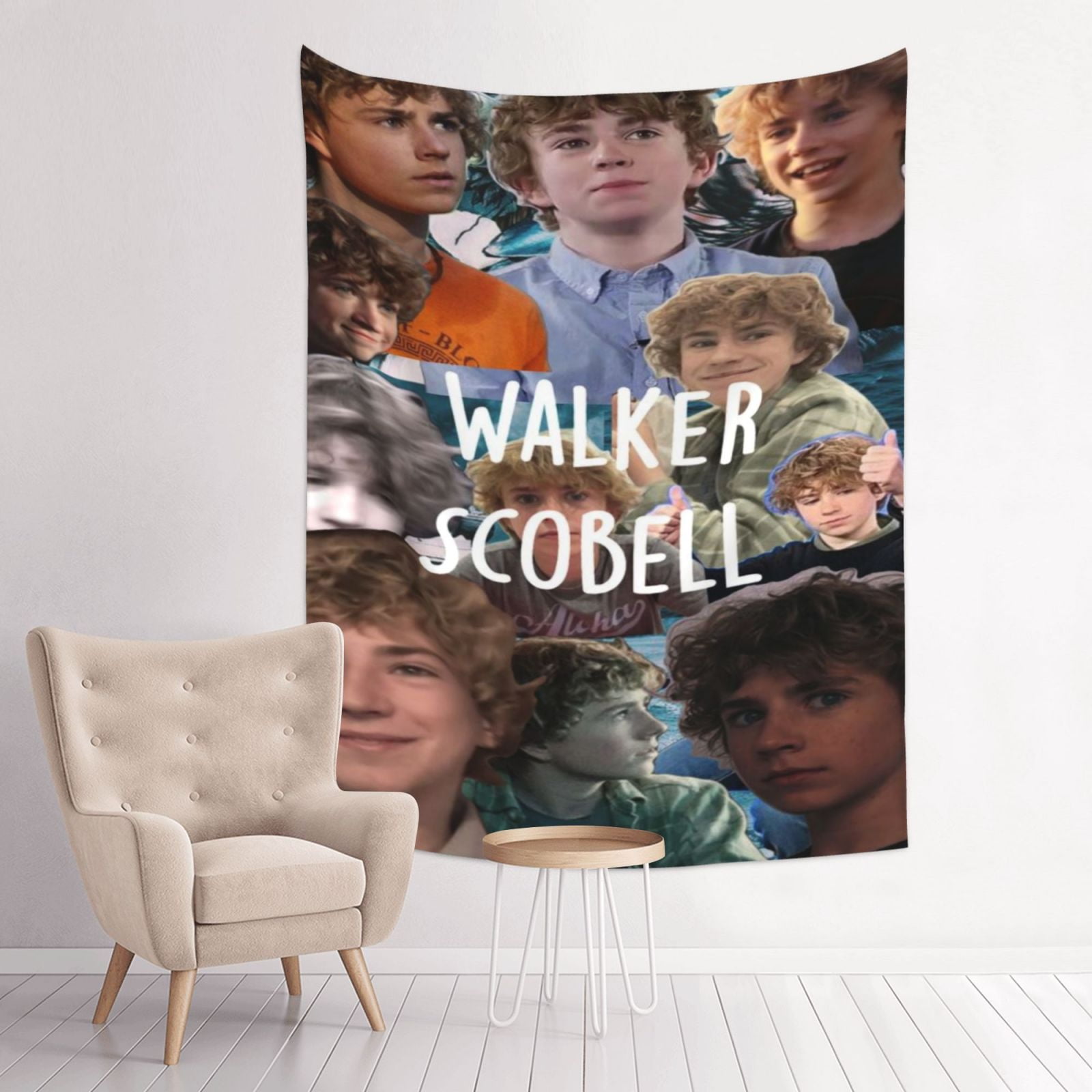 Walker Scobell Tapestry Anime Poster Large Background Wall Art Bedroom ...