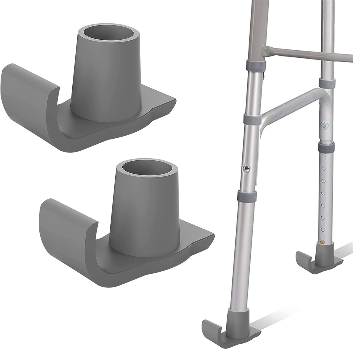 Walker Ski Glides,Happon 2-Pack Universal Skis for Walkers for Seniors ...