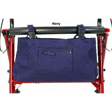 RMS Water Resistant Tote Bag for Walker, Rollator or Scooter (Black ...