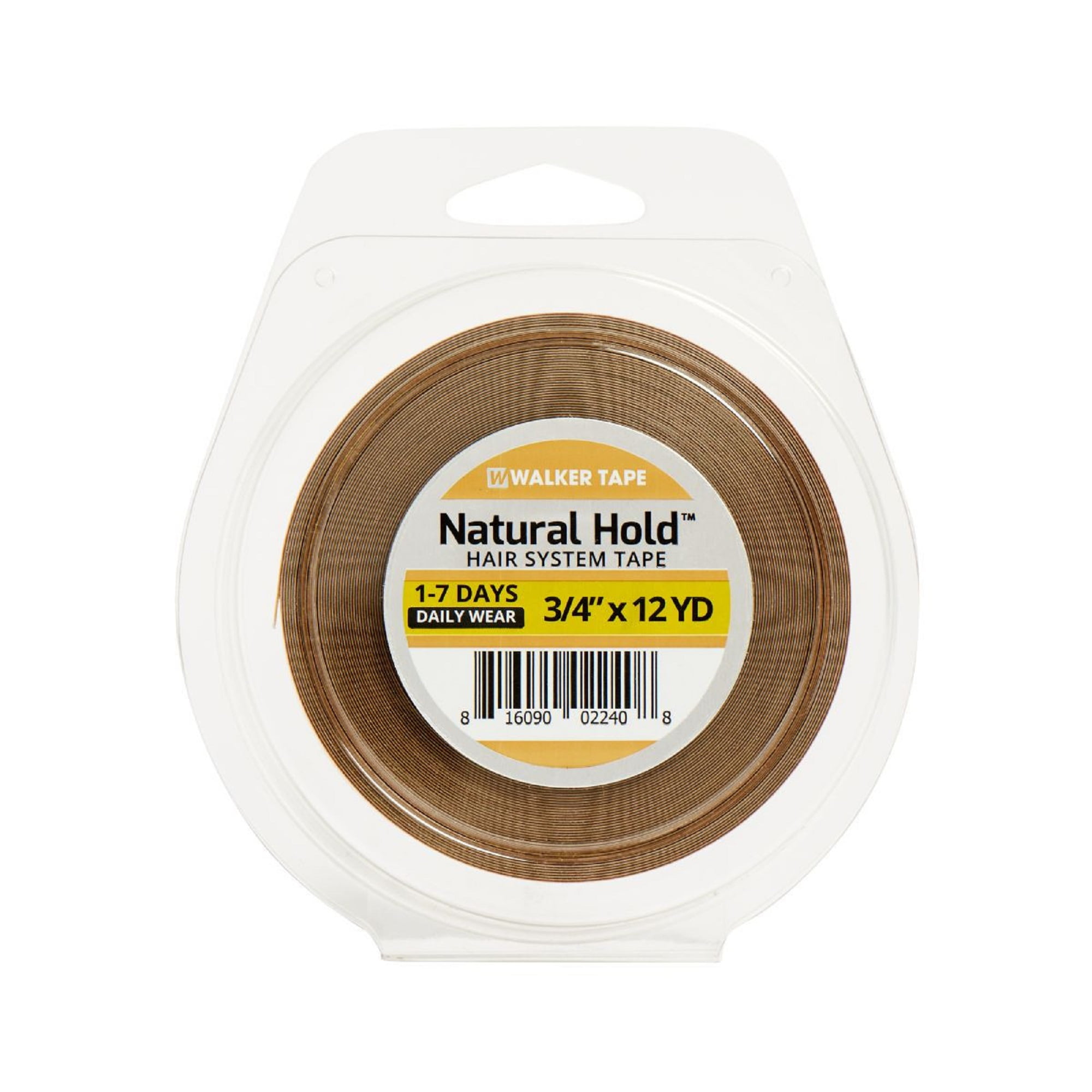 Walker Wig Adhesive Tape Natural Hold Tape 3/4" X 12 yard Double Side ...