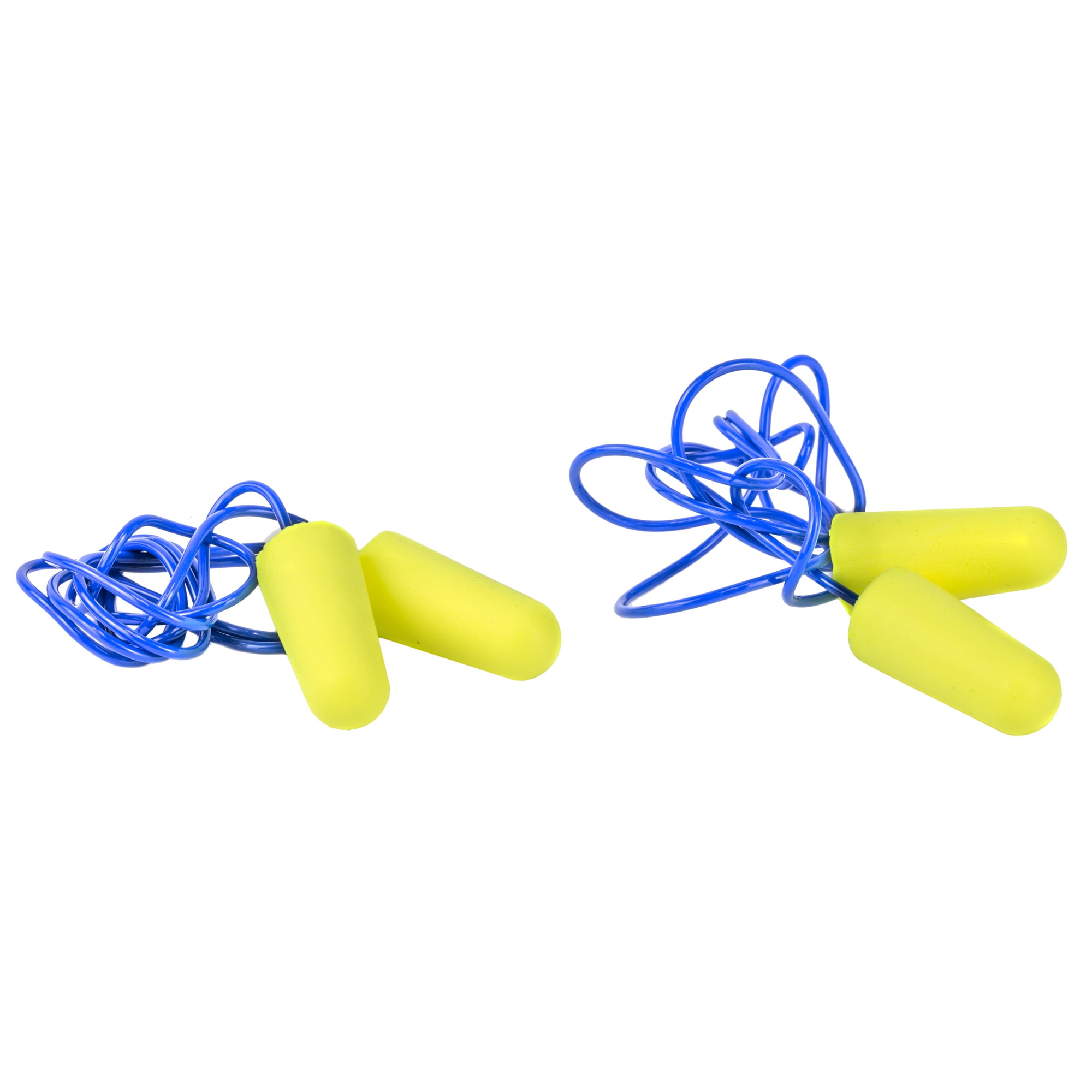 Walker's Ear Plug, Rubber Corded, Yellow or Blue, Includes Case, 2 ...