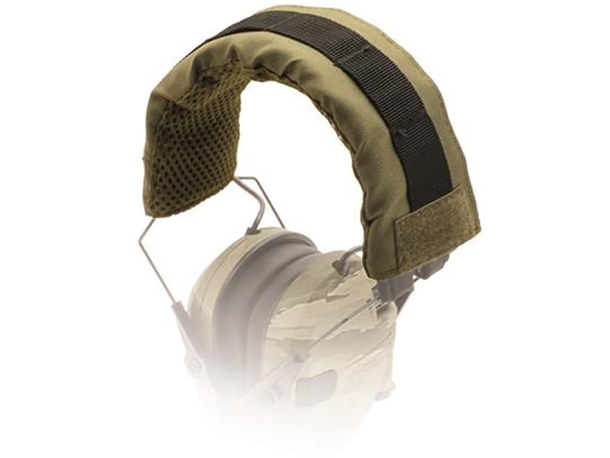 Walker's Universal Fit Ear Muffs Headband Wrap Hook and Loop Olive Drab ...
