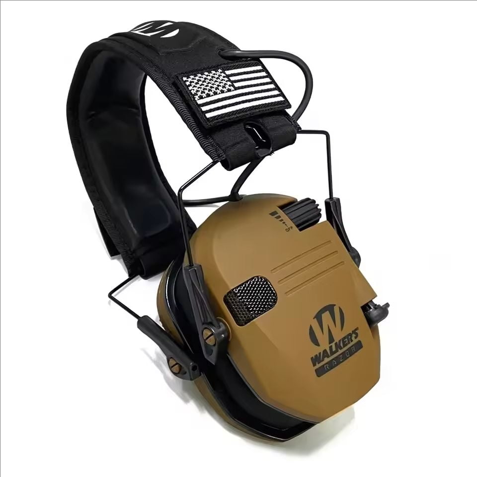 Walker's Razor Electronic Shooting Earmuffs Tactical Impact Sound ...