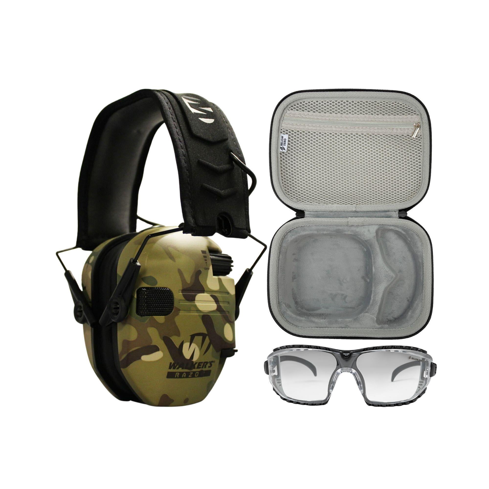 Walker's Razor Slim Electronic Hearing Protection Muff (Camo Tan) with ...