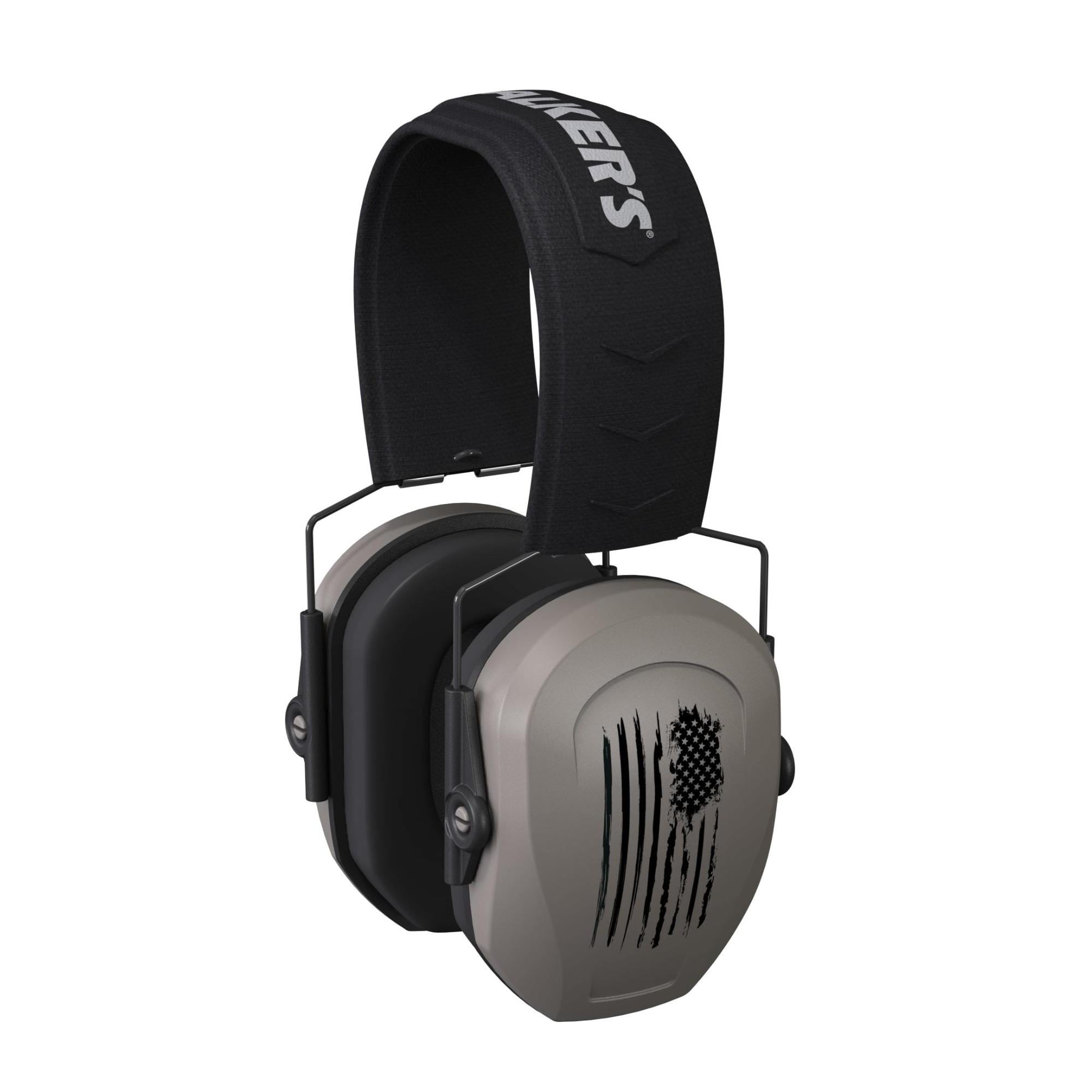 Walker's Razor Slim Passive Safety Ear Muffs (FDE American Flag ...
