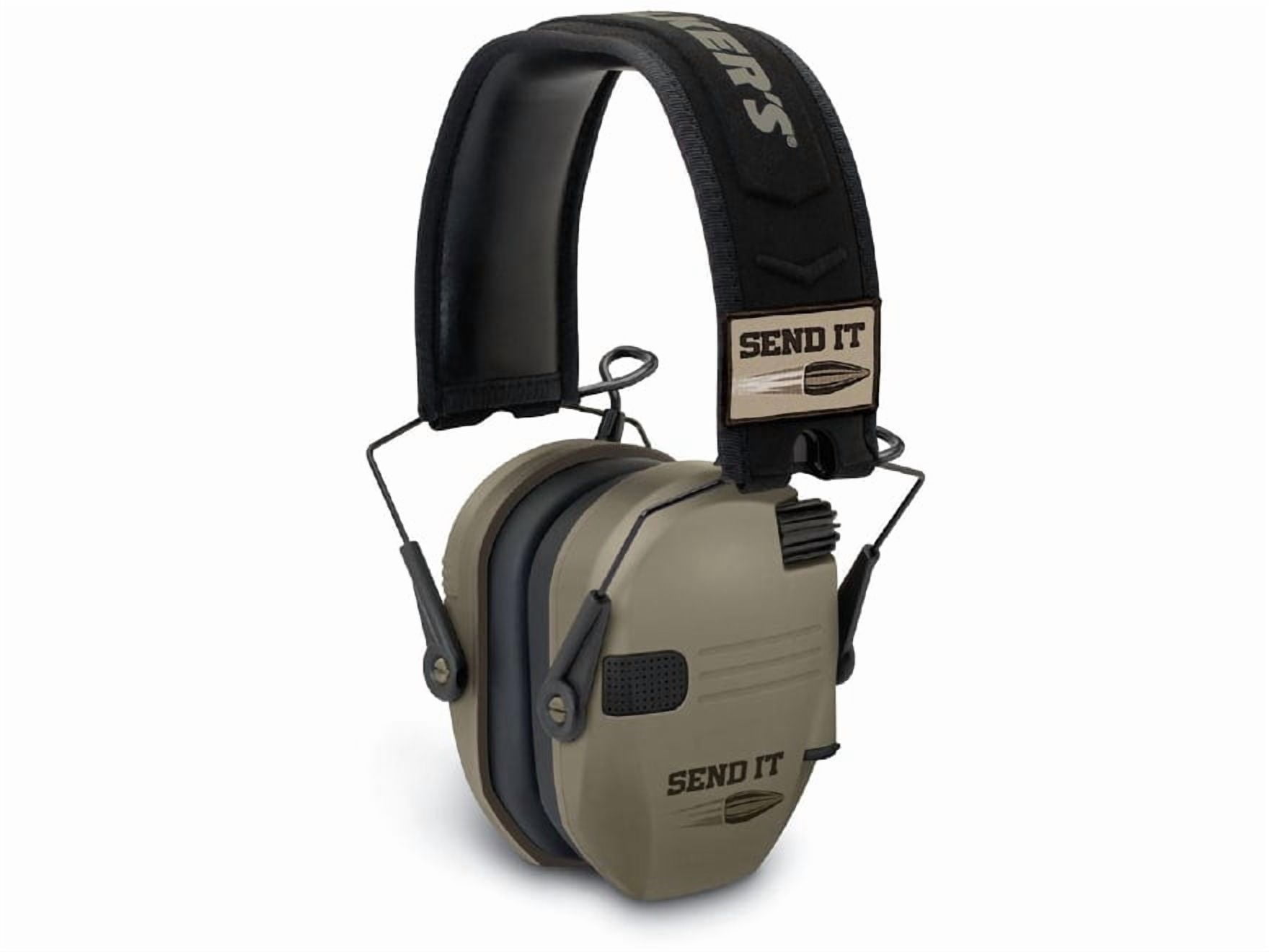 Walker's Razor Slim Patriot Send It Electronic Ear Muffs Flat Dark ...