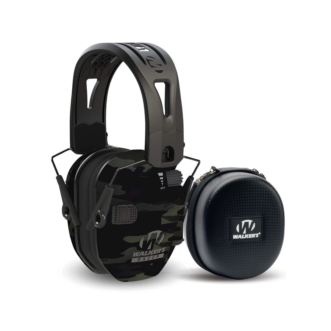 Walker's Razor Tacti-Grip with Rubber Headband (Multicam Gray Camo ...