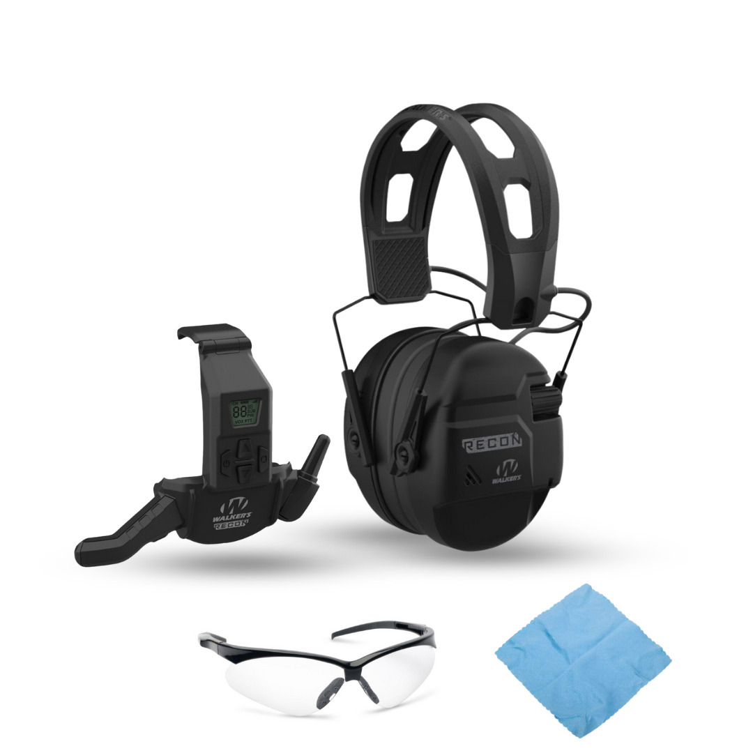 Walker's Recon Low-Profile Digital Electronic Muff with SAC Technology ...