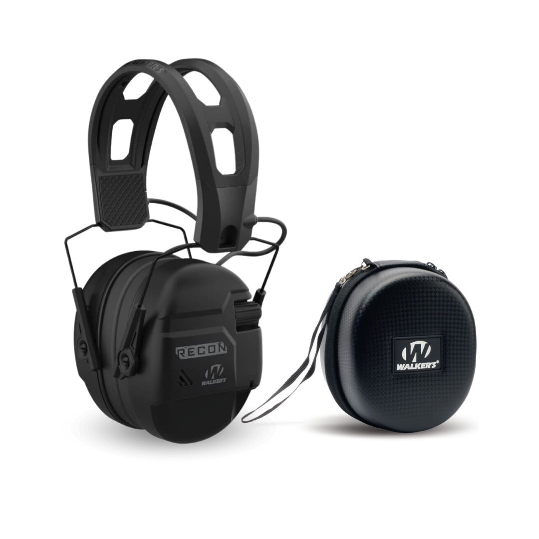 Walker's Recon Low-Profile Digital Electronic Muff with SAC Technology ...