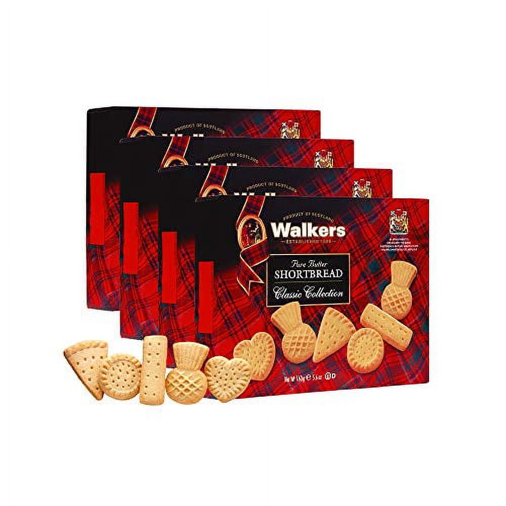 Walker's Shortbread Assorted Cookies, Pure Butter Shortbread Cookies, 5 ...