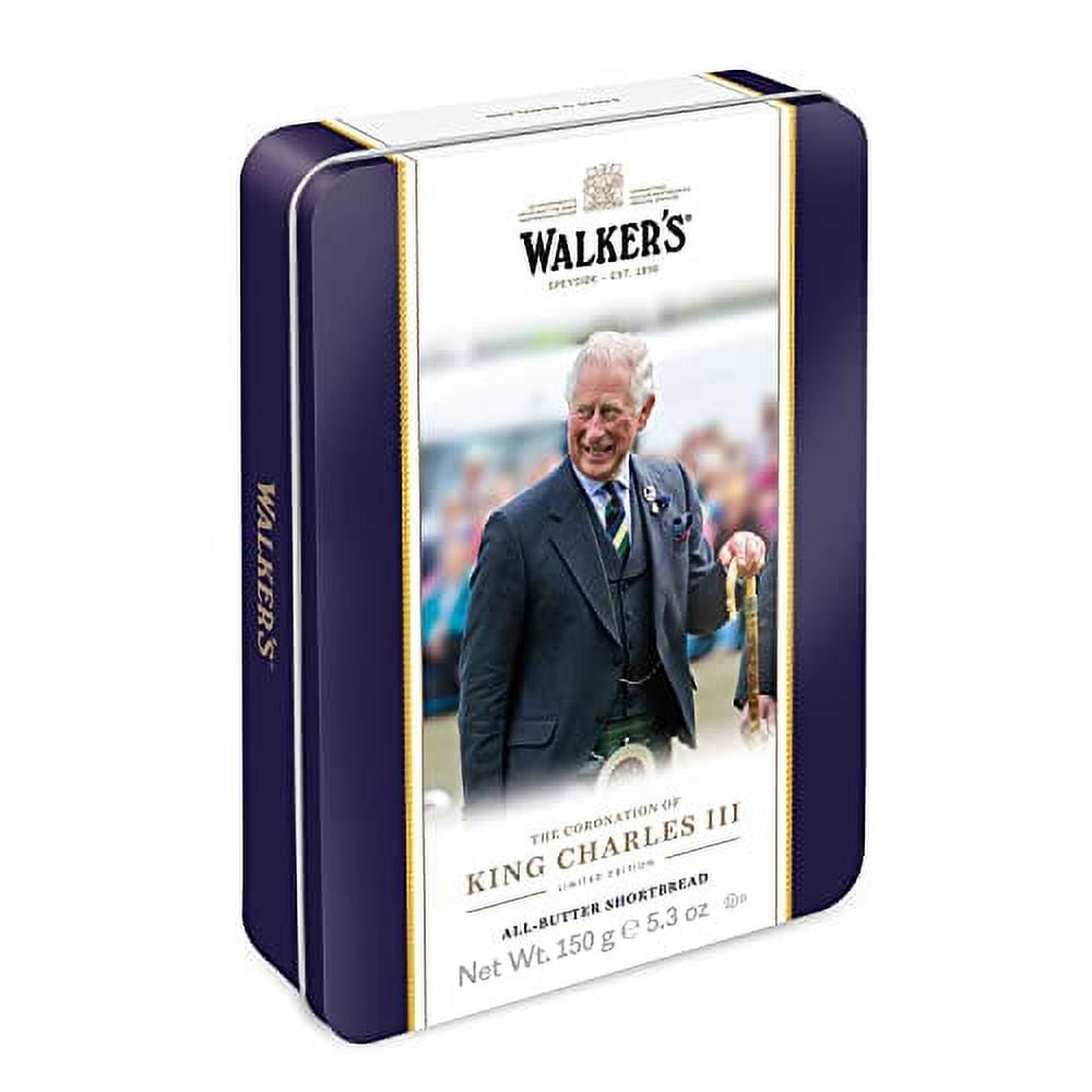 Walker's Shortbread King Charles III Limited Edition Coronation Tin ...