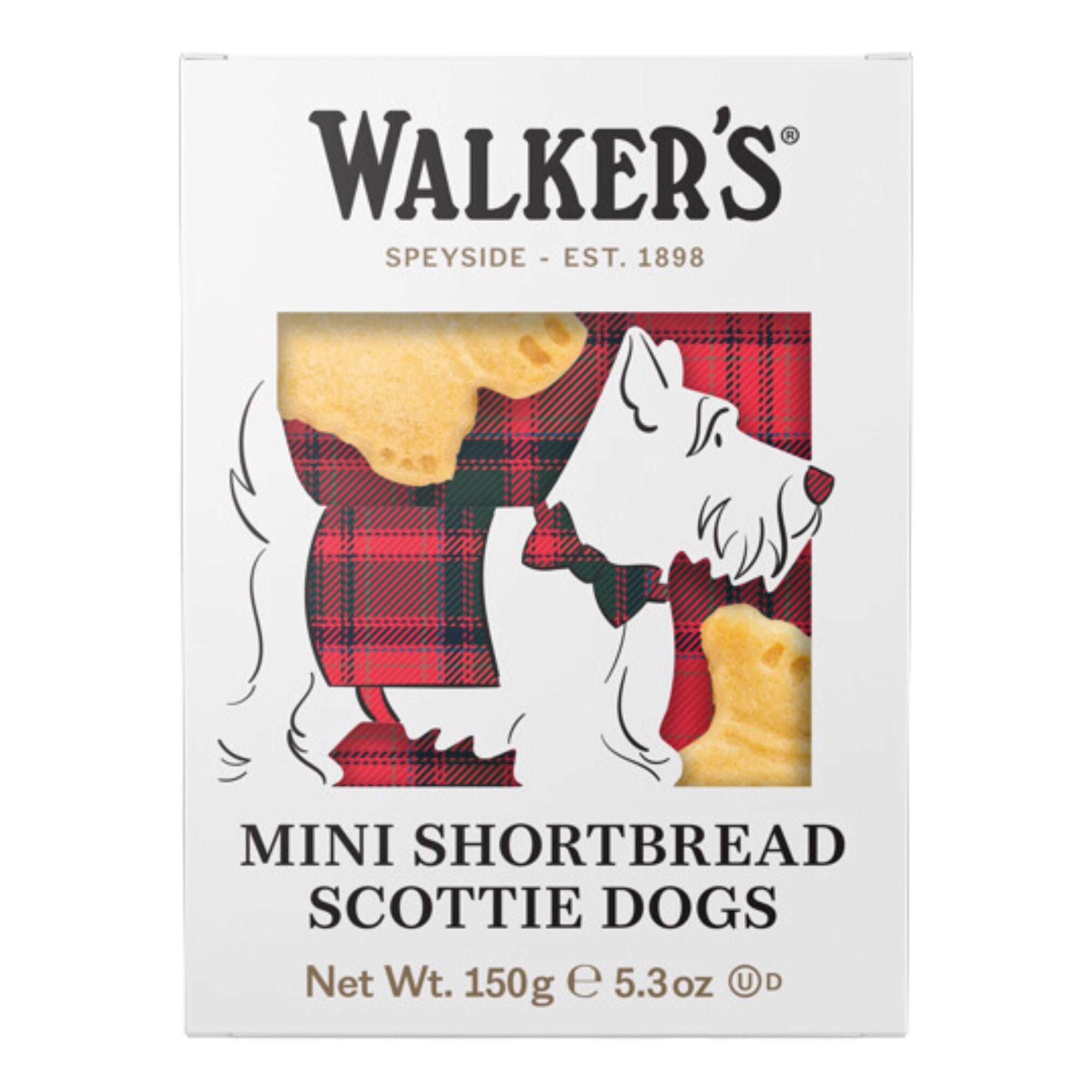 Walker's Shortbread Mini Scottie Dogs 3D Box Pack of 2 - Walmart.com